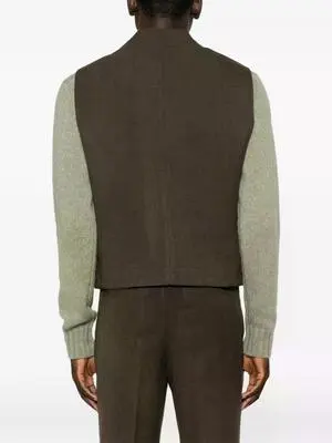 Imperial Herringbone Pattern Waistcoat