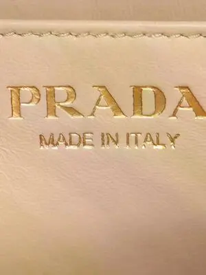 Prada 2013-2026 Small Leather Patina Shoulder Bag