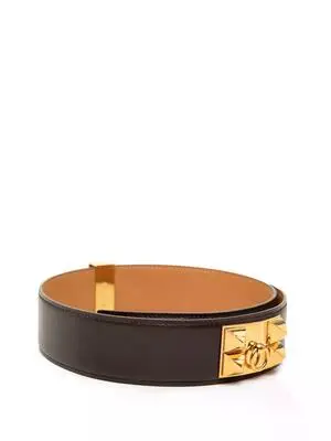 Hermès 1997 Box Calf Collier De Chien 70 Belt