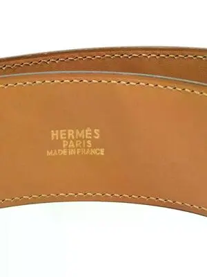 Hermès 1997 Box Calf Collier De Chien 70 Belt
