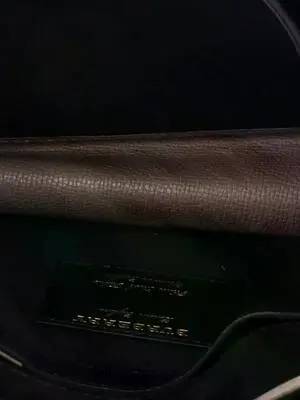 Burberry Macken Leather And House Check Canvas Cross Body Bag