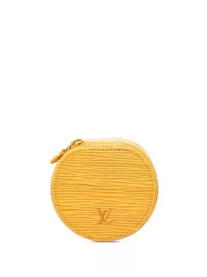 LOUIS VUITTON 1990-2010 Epi Ecrin Bijoux Travel Jewelry Case - Yellow
