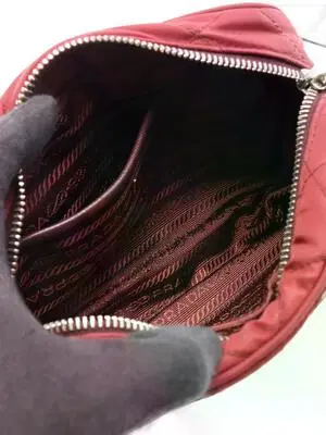 Prada Quilted Saffiano Shoulder Bag