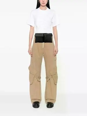 Gucci 2000-2015 Gg Canvas Double Pocket Belt Bag