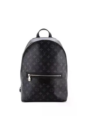 LOUIS VUITTON Discovery Slim Monogram Eclipse Canvas Backpack - Black