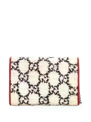 Gucci Dionysus Chain Wallet Gg Tweed Small Shoulder Bag