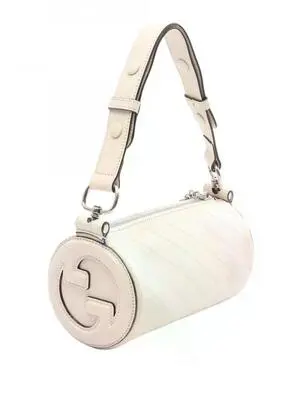 Gucci Blondie Mini Calfskin Barrel Shoulder Bag