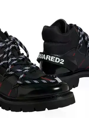 Dsquared2 Skiers Logo-strap Hiking Boots