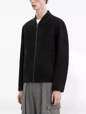 Harris Wharf London Boiled-wool Bomber Jacket