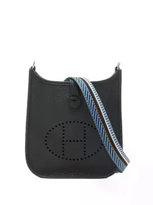 Hermès 2025 Clemence Evelyne I 16 Amazone Crossbody Bag - Black