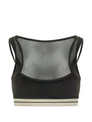 Palm Angels Logo-underband Mesh-panel Top