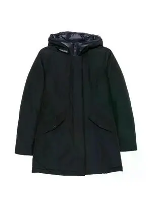 Woolrich Hooded Padded Coat - Blue