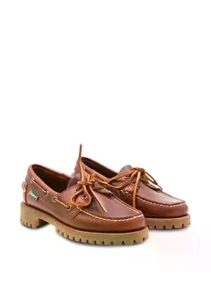 SEBAGO Lace-up Lug-sole Boat Shoes