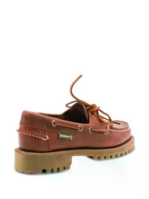 SEBAGO Lace-up Lug-sole Boat Shoes