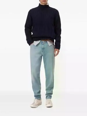 Closed Roll-neck Wool Sweater