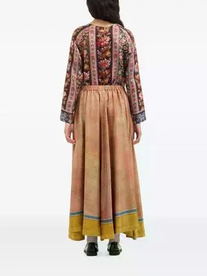 PIERRE-LOUIS MASCIA Aloe A-line Maxi Skirt