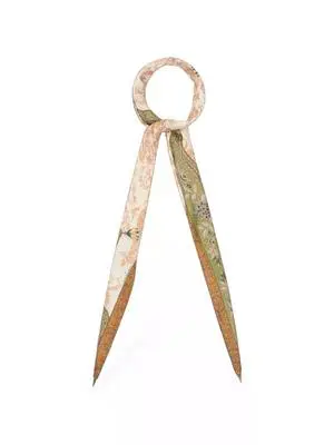 PIERRE-LOUIS MASCIA Aloeuw Silk Scarf - Neutrals