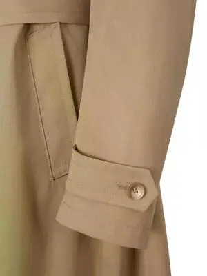 Tagliatore Double-breasted Belted Trench Coat