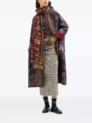 PIERRE-LOUIS MASCIA Ranat Plaid Pencil Skirt
