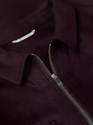 Marco Pescarolo Zip-up Flap-pocket Shirt Jacket - Red