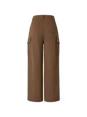 Pinko Cotton Trousers With Side Pockets