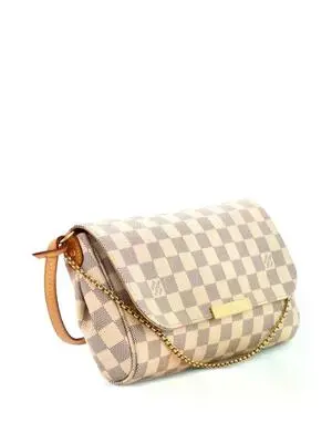 LOUIS VUITTON Favorite Damier Mm Crossbody Bag - White