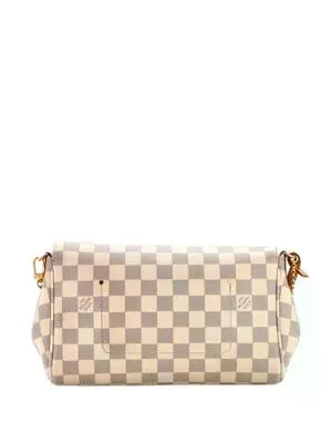 LOUIS VUITTON Favorite Damier Mm Crossbody Bag - White