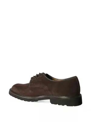 TRICKER'S Daniel Suede Lace-up Derby Shoes