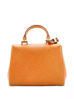 LOUIS VUITTON Epi Leather Cluny Top Handle Satchel - Brown