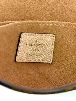 LOUIS VUITTON Vaugirard Handbag Monogram Canvas With Leather Satchel