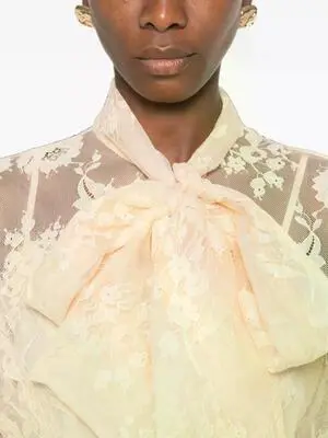 Zimmermann Valiant Lace Pussy-bow Blouse