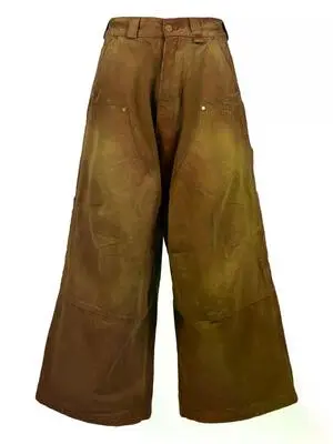 WILLY CHAVARRIA Cotton Wide-leg Trousers