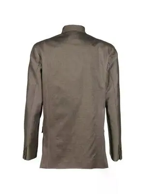 TAAKK Guayabera-style Long-sleeve Overshirt
