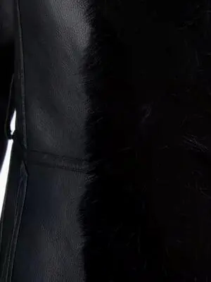 URBANCODE Faux-fur Trim Coat