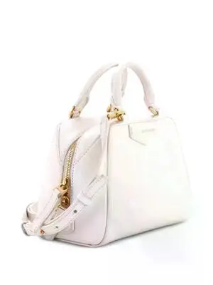 Givenchy Antigona Cube Bag Leather Nano Crossbody Bag - White