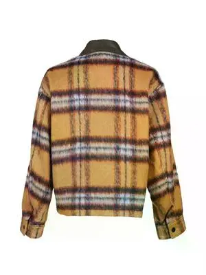 We11Done Check-pattern Zip-up Jacket
