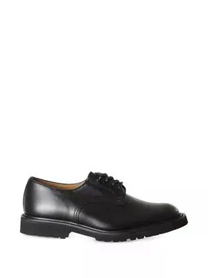 TRICKER'S Daniel Lace-up Leather Derby Shoes - Black