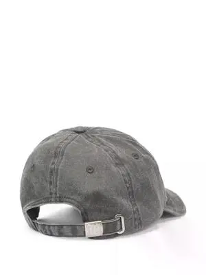 MISBHV Logo-embroidered Distressed Baseball Cap - Grey