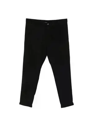 Imperial Tailored Button-fastening Trousers - Black