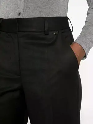 Dixie Pressed-crease Flared Trousers