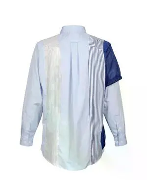 AWGE Patchwork Striped Shirt