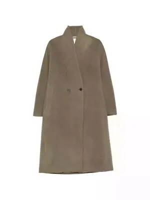 Christian Wijnants Double-breasted High-neck Coat - Green