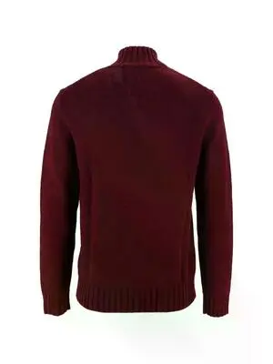 BALLANTYNE Ribbed-knit Sweater - Red