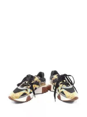 Versace Squalo Baroque-print Sneakers