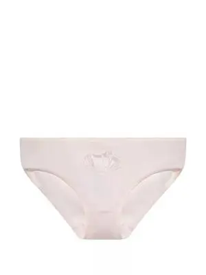 Hanro Rosaria Embroidered Briefs - Pink