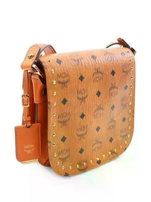 Mcm 2010s Patricia Visetos Shoulder Bag