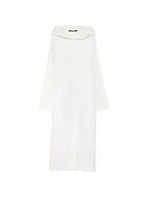 Sofie D'hoore Hooded Button-up Midi Dress
