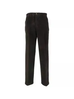 BRIGLIA 1949 Corduroy Straight-leg Trousers - Brown