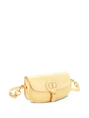 Dior Leather East West Crossbody Bag - Yellow