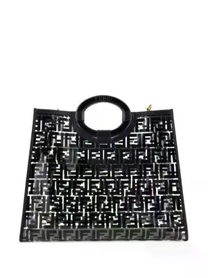FENDI Runaway Shopper Zucca Pu Medium Tote Bag
